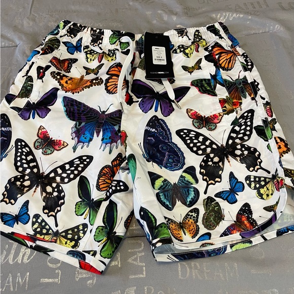 Fashion Nova | Swim | Fashion Nova Mens Butterfly Trunks | Poshmark
